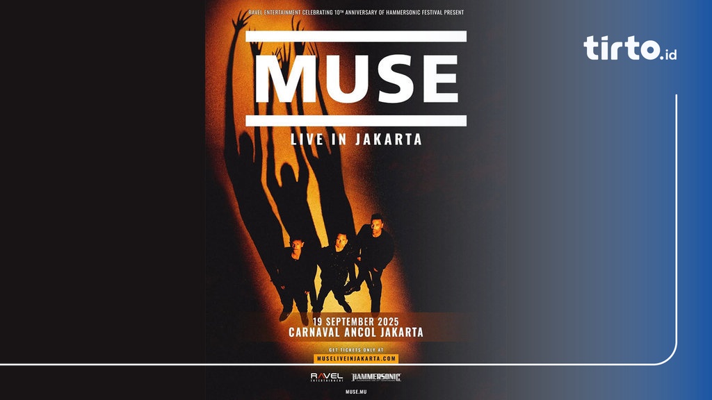 Rundown Konser Muse Jakarta 2025, Info Open Gate, dan Parkir
