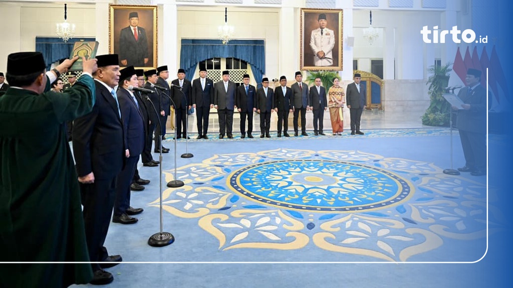 Susunan Lengkap Kabinet Merah Putih Setelah Reshuffle Hari Ini