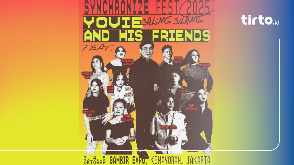 Yovie and His Friends Lengkapi Lineup Synchronize Fest 2025