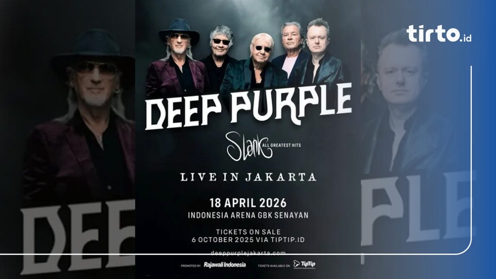 Kapan Tiket Konser Deep Purple 2026 Dijual & Beli di Mana?