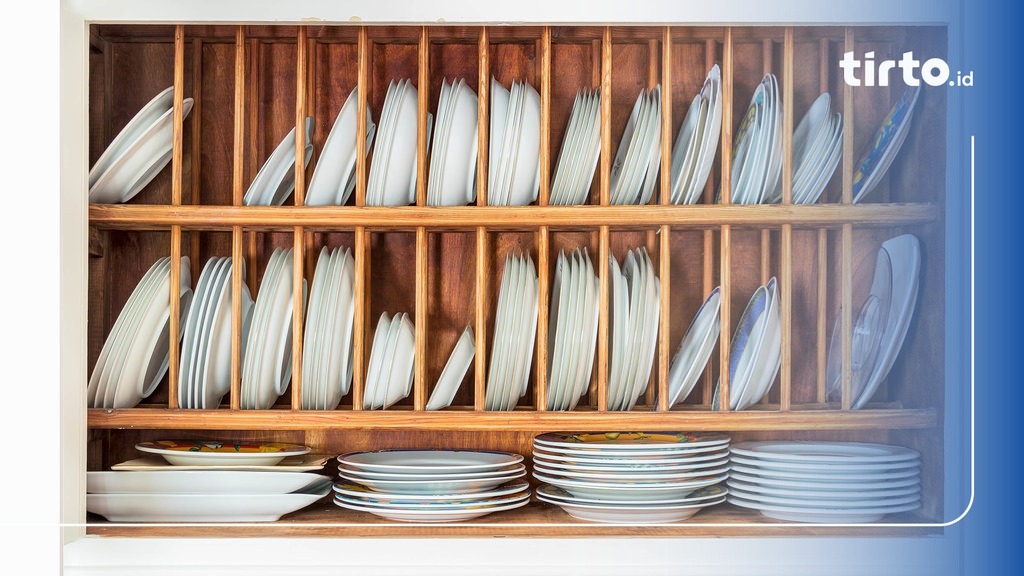 10 Rekomendasi Jenis dan Model Rak Piring Minimalis Terbaik