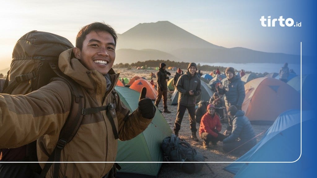 15 Contoh Prompt AI Foto di Gunung Merbabu yang Realistik