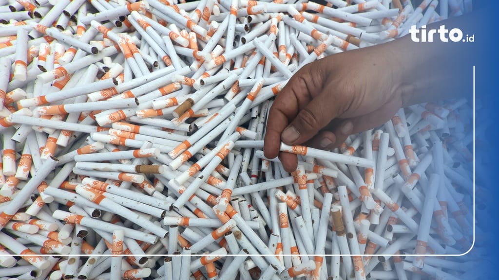 Penindakan Rokok Ilegal Naik 41%, Cukai Terkumpul Rp184 Triliun