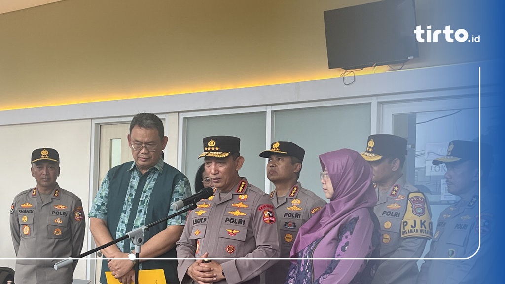 Kapolri: Terduga Pelaku Ledakan 1 Orang & Siswa SMAN 72 Jakarta