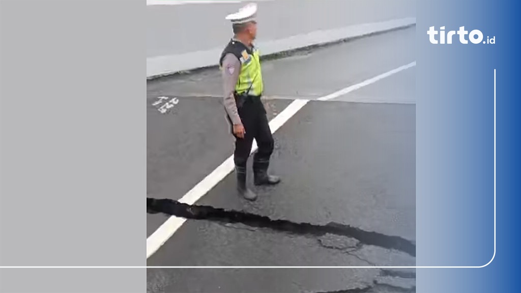 Polisi Ungkap Jalan Tol Tebing Tinggi-Medan Terputus di KM 41
