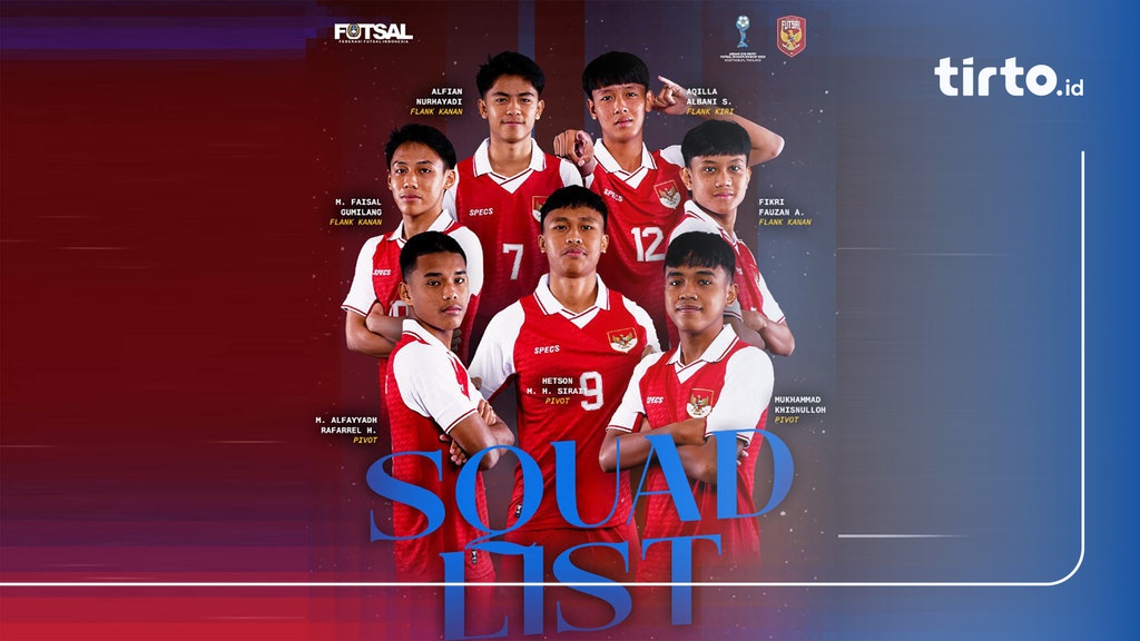 Jadwal AFF Futsal U16 2025 Indonesia vs Vietnam Live MNCTV