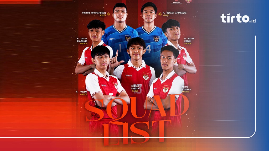 Jadwal Timnas Futsal Indonesia AFF U19 2025 & Syarat Lolos Grup