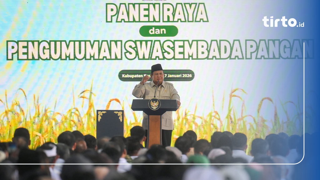 Prabowo Ingin Buktikan Indonesia Swasembada Pangan Tiap Tahun