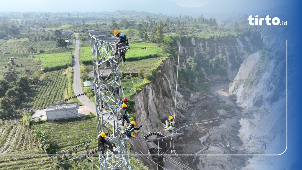 PLN Pindah Tower SUTT Jauhi Lubang Longsor di Aceh Tengah