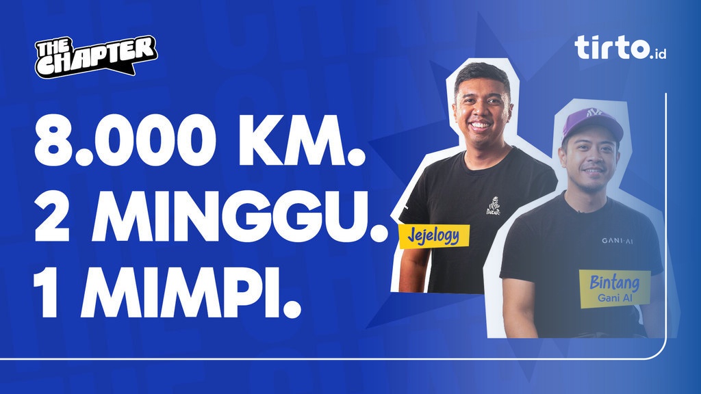 Jejelogy Bongkar Cerita di Balik 2 Minggu Balap Paling Ekstrem