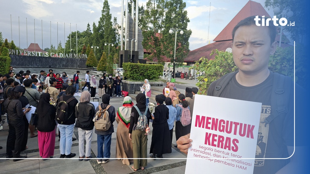 Suara Bundaran UGM Kutuk Penyiraman Air Keras ke Andrie Yunus