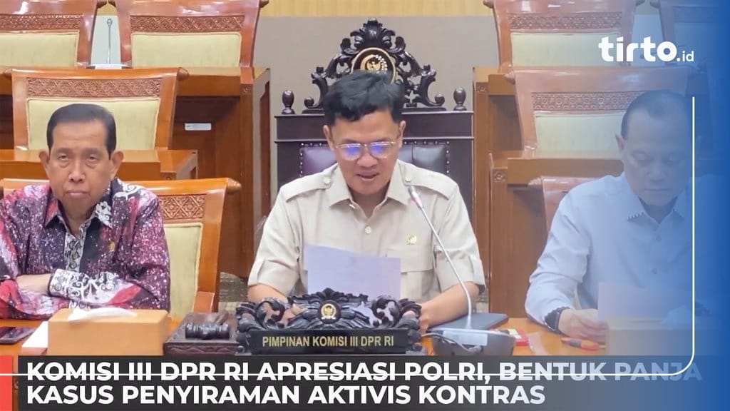 Komisi III DPR Sepakat Bentuk Panja Khusus Kasus Andrie Yunus