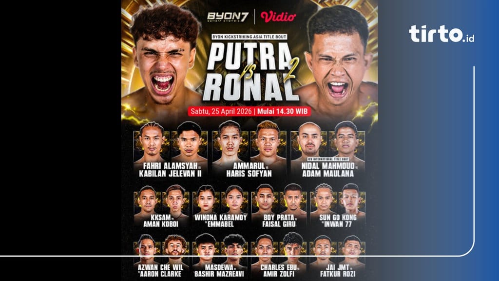 Byon Combat Showbiz 7 Kapan & Live di Mana? Cek Line-up Fighter