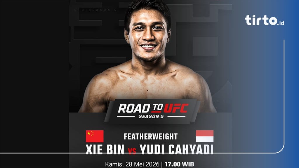 Live Streaming Road to UFC Xie Bin vs Yudi Cahyadi & Jam Tayang