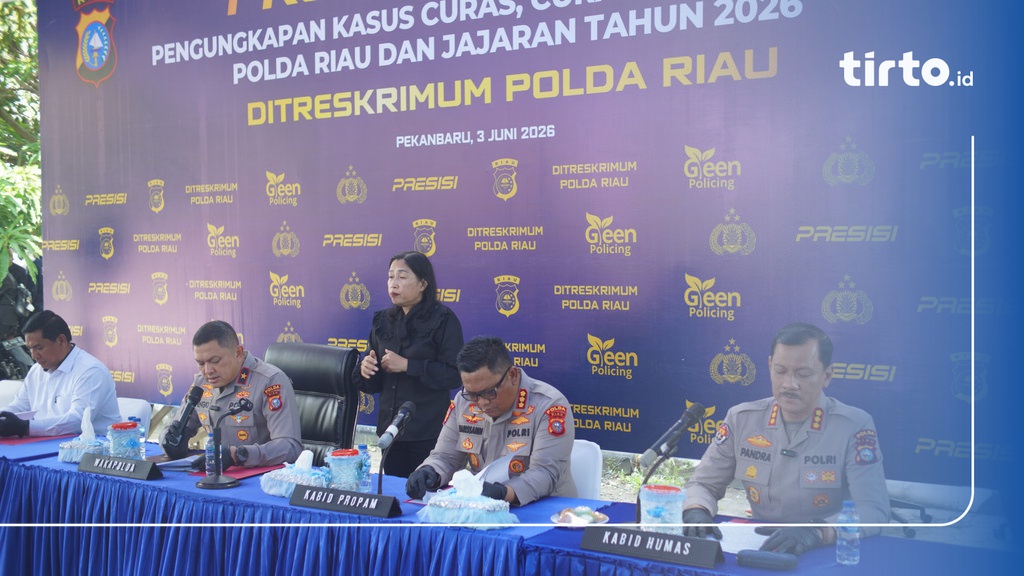 Polda Riau Ungkap 525 Kasus Kejahatan Jalanan hingga Mei 2026