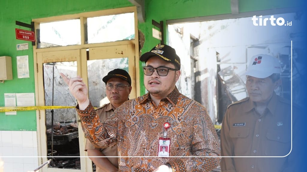 Mas Dhito Bakal Rehab Puskesmas Tiron Pasca Kebakaran