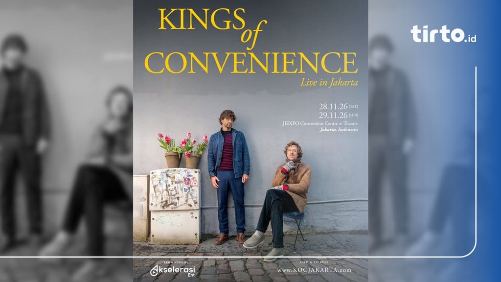Link Tiket Konser Kings of Convenience Jakarta 2026 dan Harganya