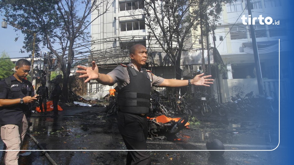 Aksi Bom Surabaya Bin Sebut Gereja Jadi Sasaran Alternatif Teroris