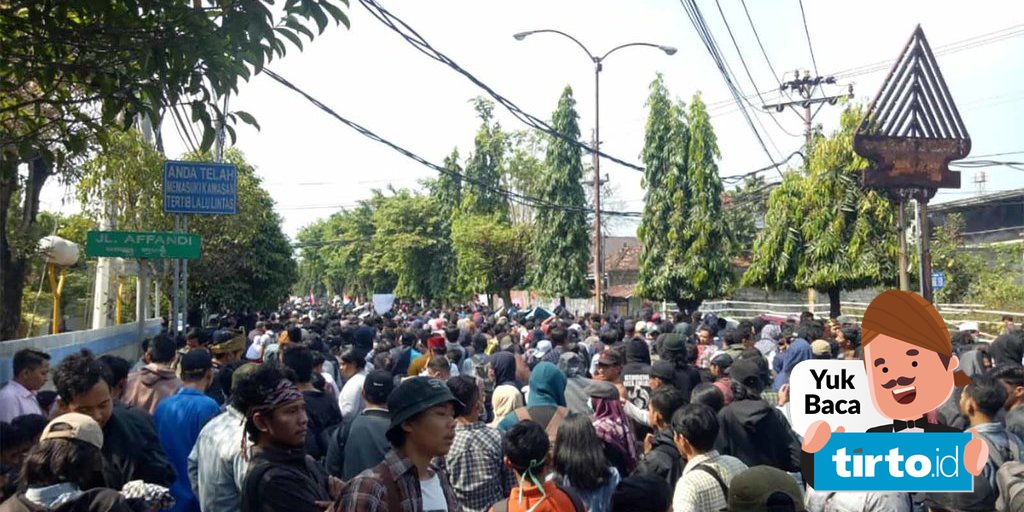Jalan Gejayan Yogyakarta Pernah Jadi Sejarah Demo Mahasiswa 1998
