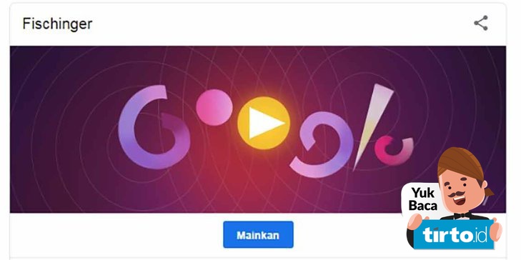 Oskar Fischinger & Game Google Doodle Populer yang Hadir Hari Ini
