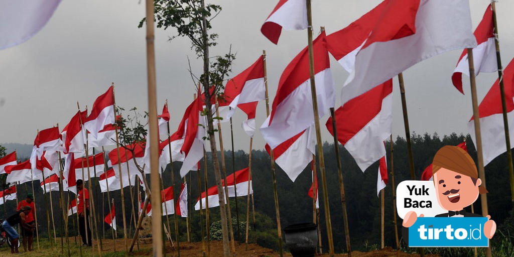 Kapan Mulai Pasang Bendera Merah Putih HUT RI ke 77 dan Aturannya