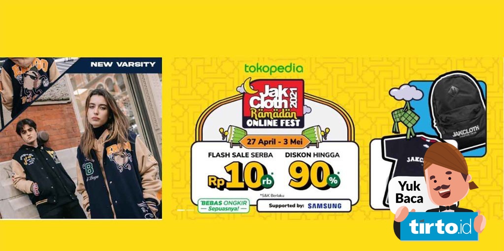 Belanja Produk Erigo di Tokopedia, Ada Diskon Spesial Ramadhan 60%