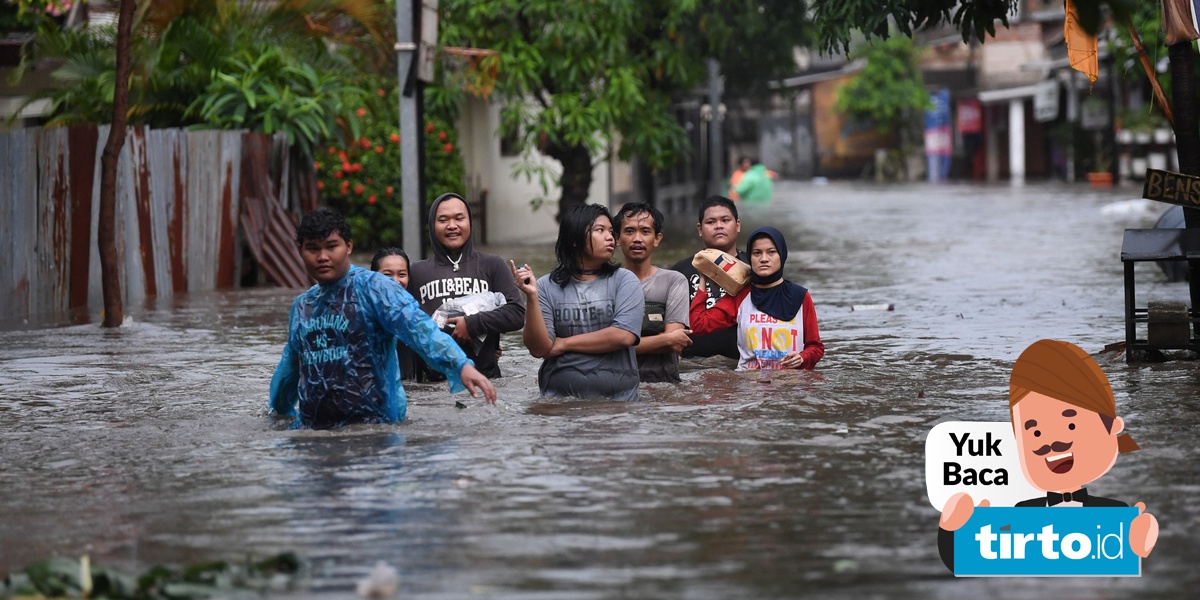 Cara Cek Titik Banjir Jakarta Hari Ini Via Google Maps dan JAKI