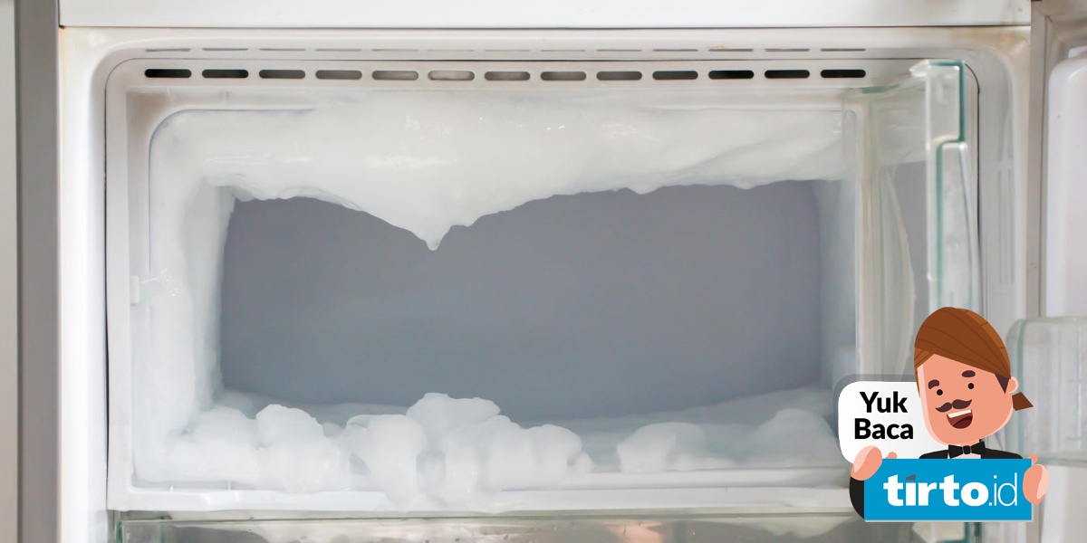 Cara Membersihkan Bunga Es di Freezer Kulkas