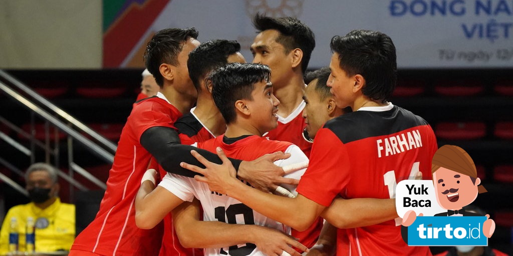Daftar Pemain & Pelatih Tim Voli Putra Indonesia SEA Games 2023