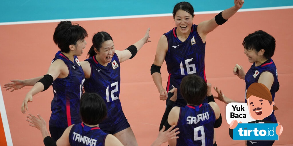 Daftar Pemain Jepang di VNL Putri 2024: Nomor, Posisi, Tinggi