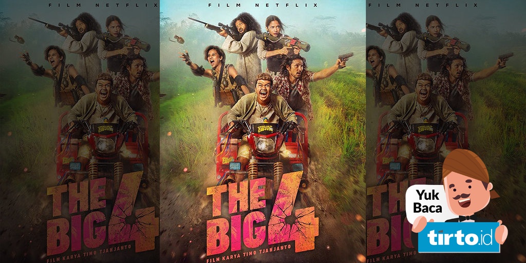 Sinopsis, Trailer dan Cara Nonton Film The Big 4 di Netflix