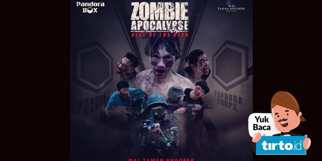 Harga Tiket Zombie Apocalypse Pandora Box, Link Beli, & Jam Buka