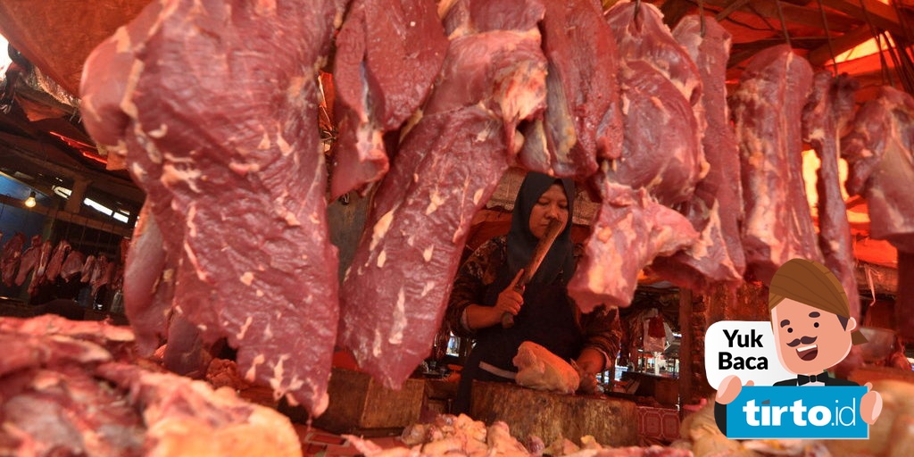Update Harga Pangan: Daging Sapi Makin Mahal Capai Rp134.510/Kg