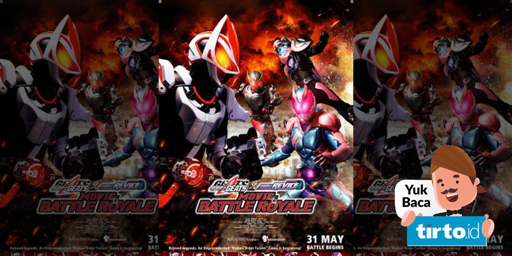 Sinopsis Film Kamen Rider Geats X Revice yang Tayang di CGV