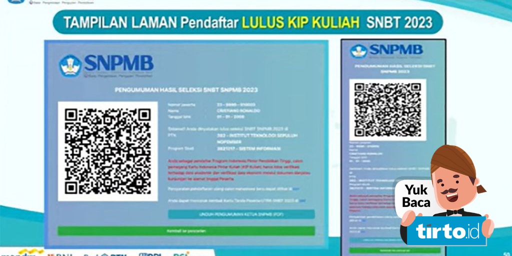 Cara Unduh Sertifikat SNBT 2023 untuk Cek Nilai Skor UTBK