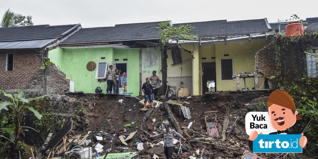 BNPB Imbau Warga Waspada Longsor & Banjir Memasuki Musim Hujan