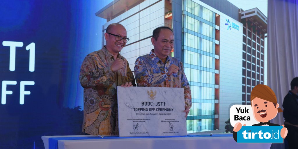Bersama Digital Data Centre Rampungkan Pembangunan Pusat Data JST1