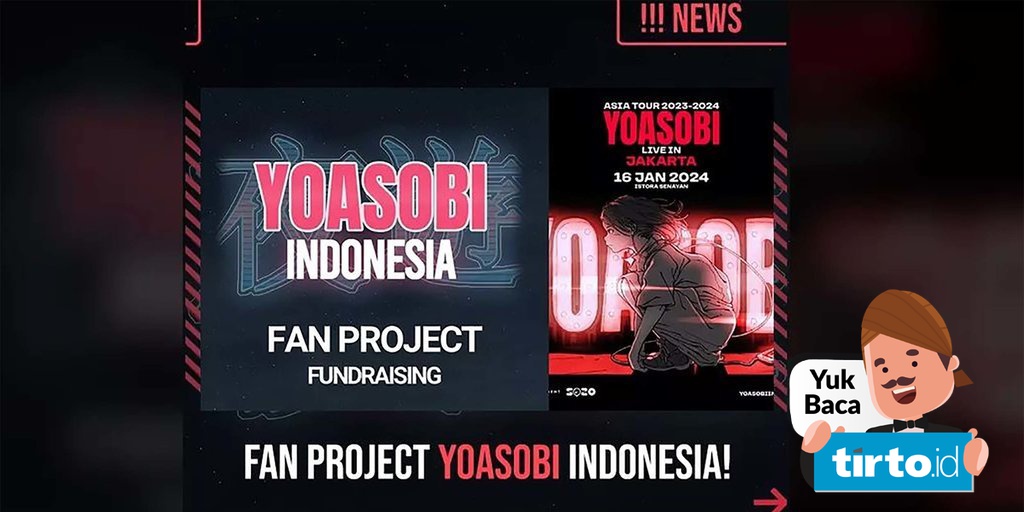 Rundown Konser Yoasobi, Jam Open Gate, dan Venue Maps