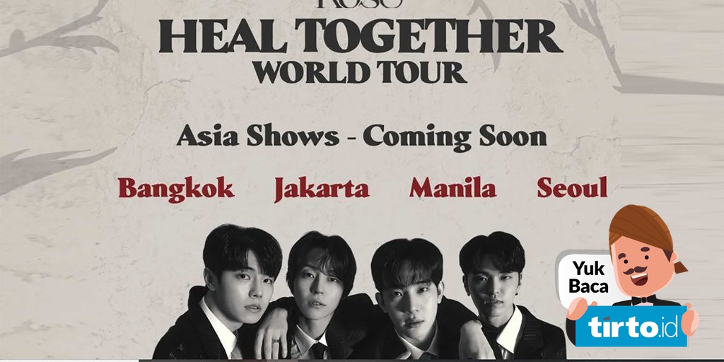 Rundown Konser The Rose Jakarta 20 Januari 2024 & Jam Open Gate