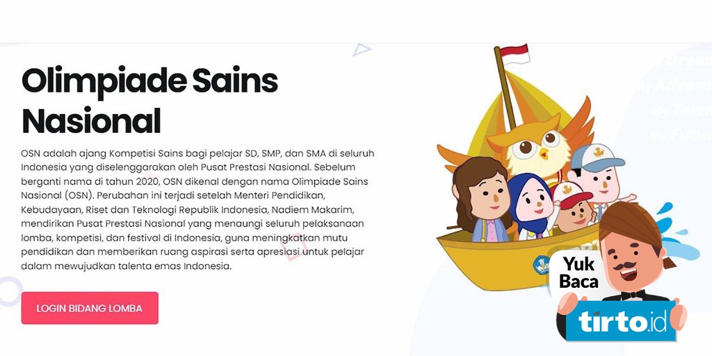 Kapan Jadwal OSN SMA 2024 Dilaksanakan & Bagaimana Mekanismenya?