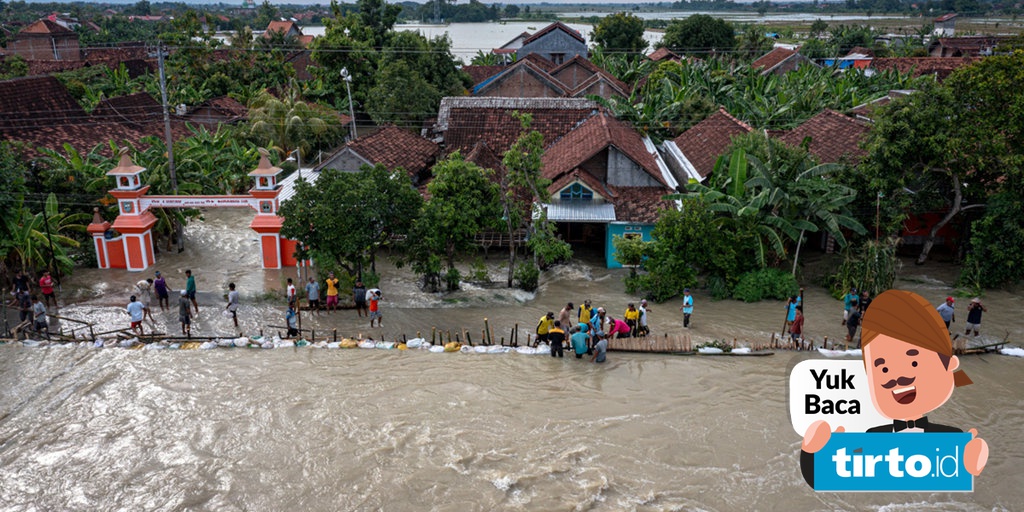 Banjir Demak Meluas, 8.170 Warga Mengungsi