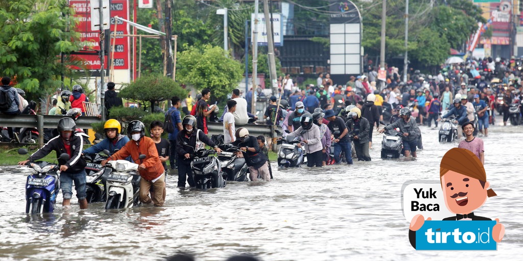 Hati-Hati, 20 Ruas Jalan di DKI Jakarta Banjir Pagi Ini
