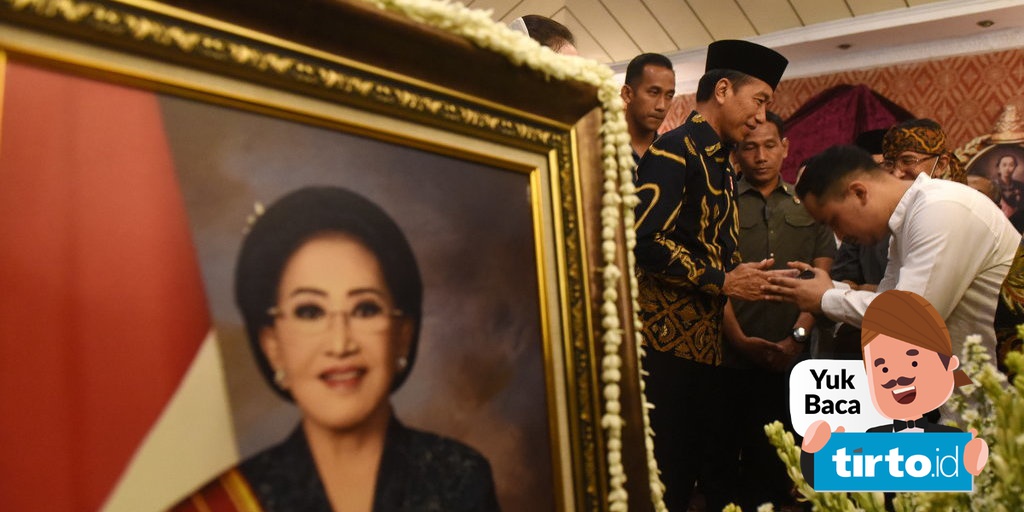 Jokowi Melayat ke Rumah Duka Mooryati Soedibyo