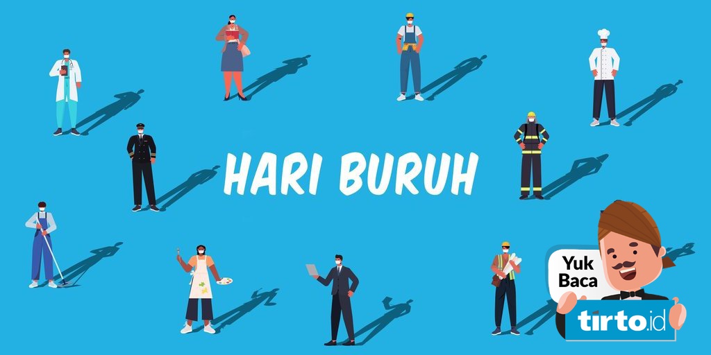 Contoh Pamflet Hari Buruh dan Cara Membuatnya
